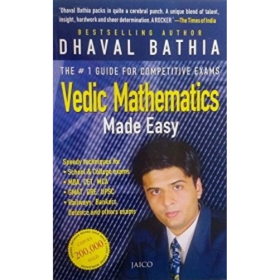 Vedic Mathematics Made Easy (With DVD) - Dhaval Bathia - ஜெய்கோ ...